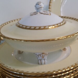 Minton 1793 Commodore Pattern, 46 Pc. Antique Dinner Set for 8 Plus ...