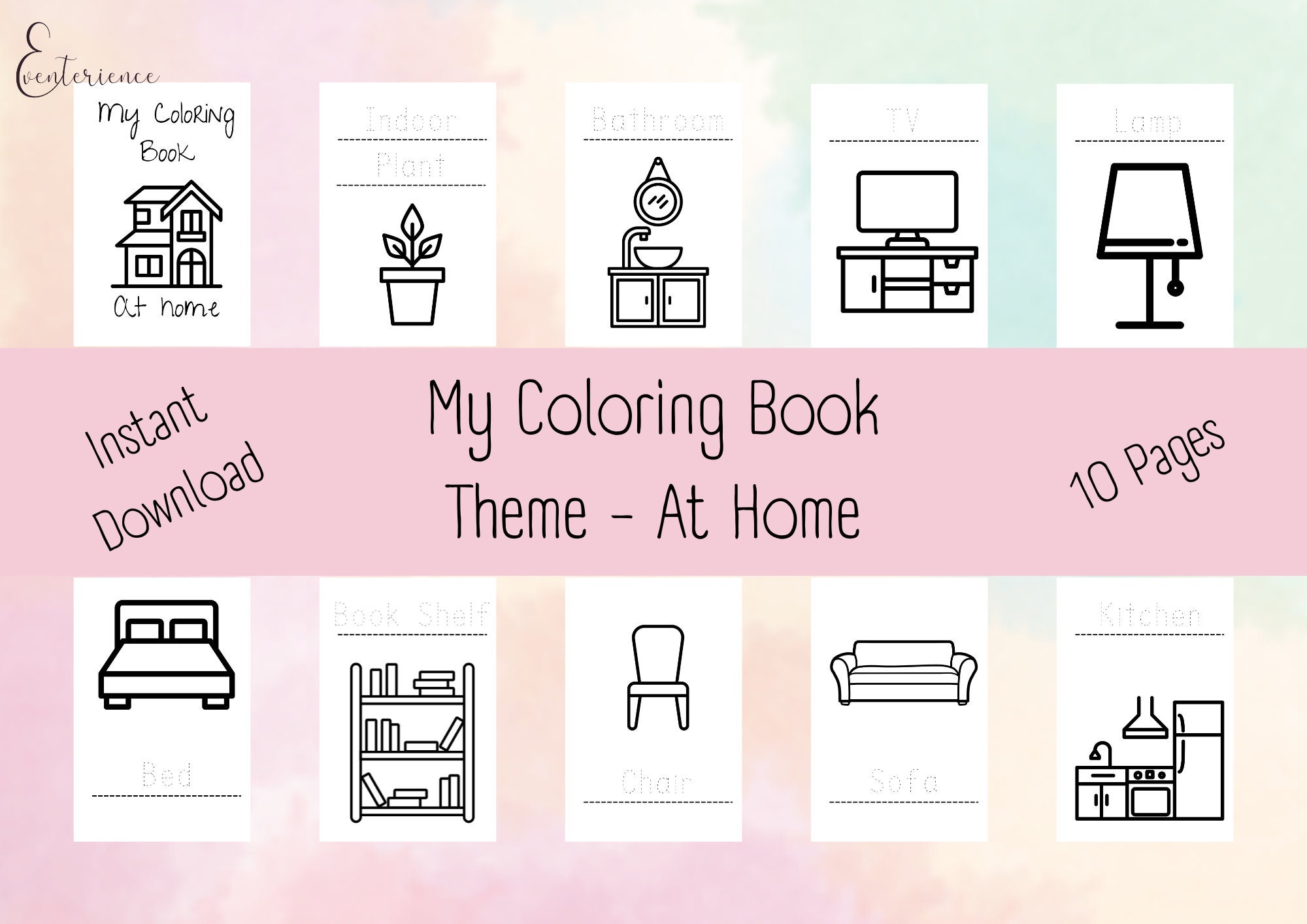 Kids Coloring Pages - Download & Print - Kids Coloring Sheets - Theme ...