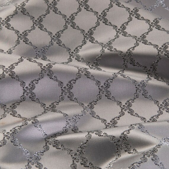 Fabric Classic Baroque Brocade Fabric Damascus Jacquard Upholstery ...