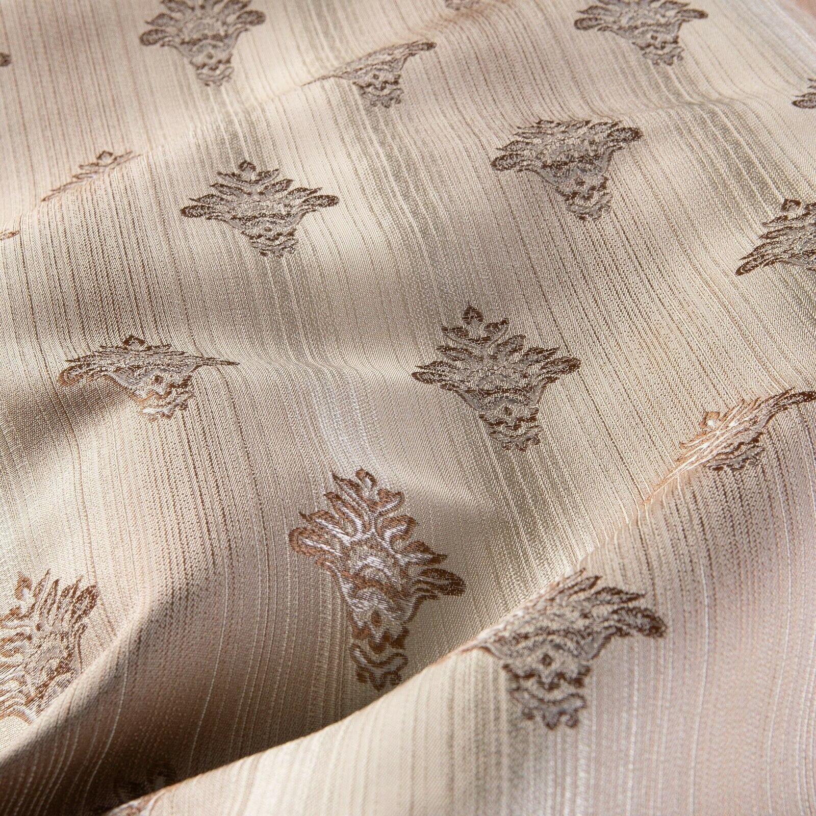 Fabric Classic Baroque Brocade Fabric Damascus Jacquard Upholstery ...