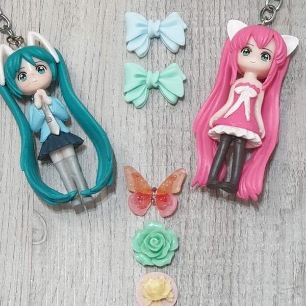 Anime 3d Key Chain - Etsy