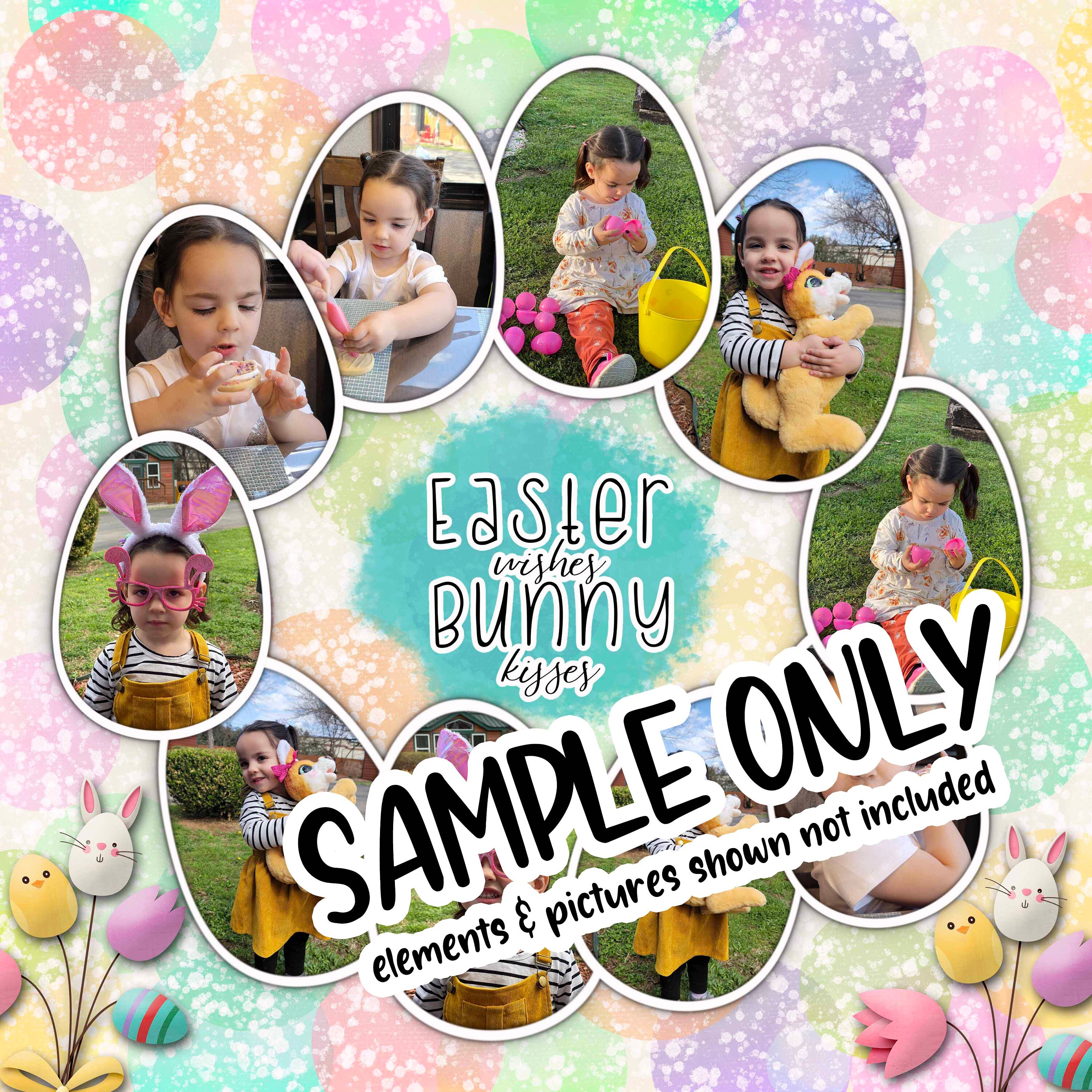 Easter Templates - Set 1 - Etsy