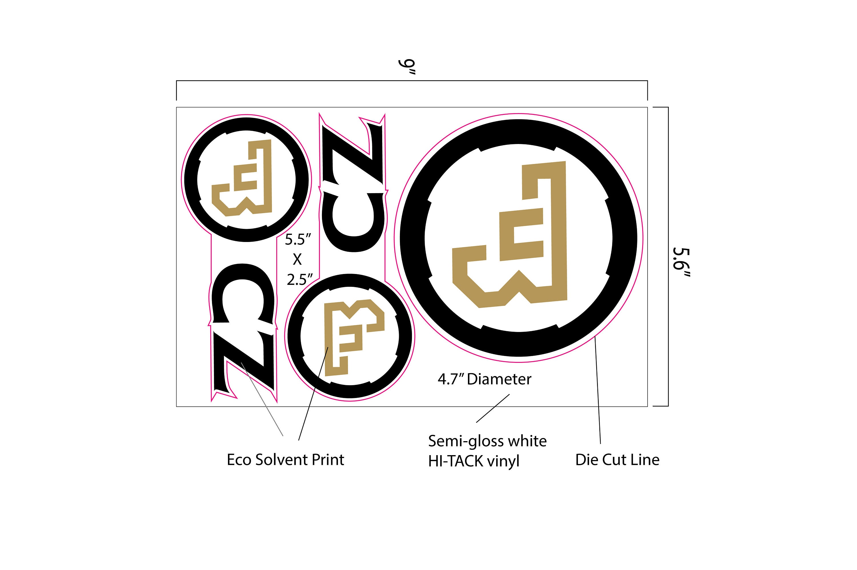 CZ Decal Pack - Etsy