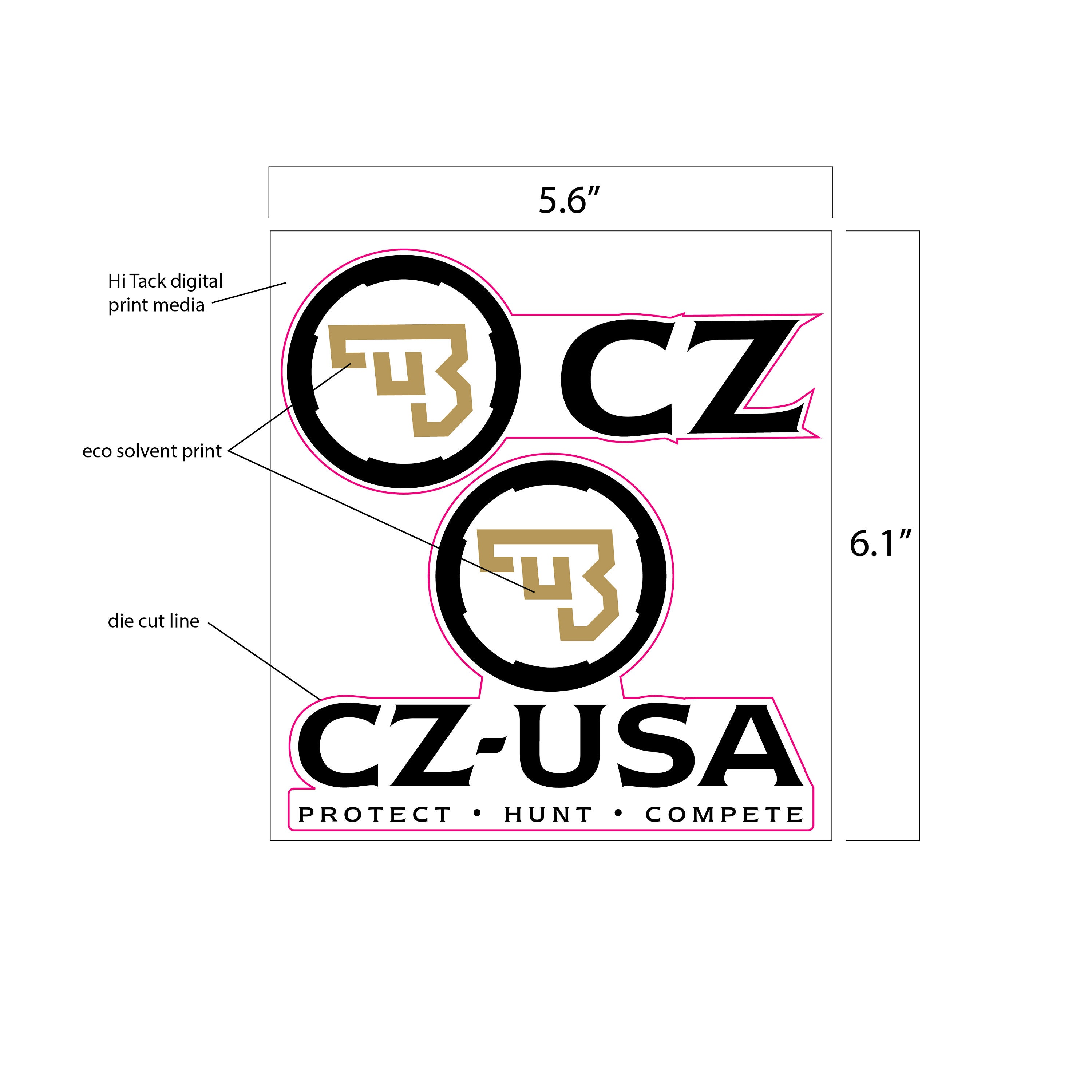 CZ Decal Pack - Etsy