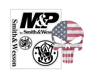 Peace Love and Smith & Wesson Decal - Etsy