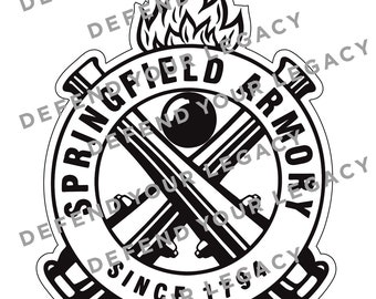 Springfield Armory Svg - Etsy