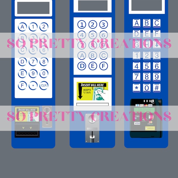 White Vending Machine - Etsy