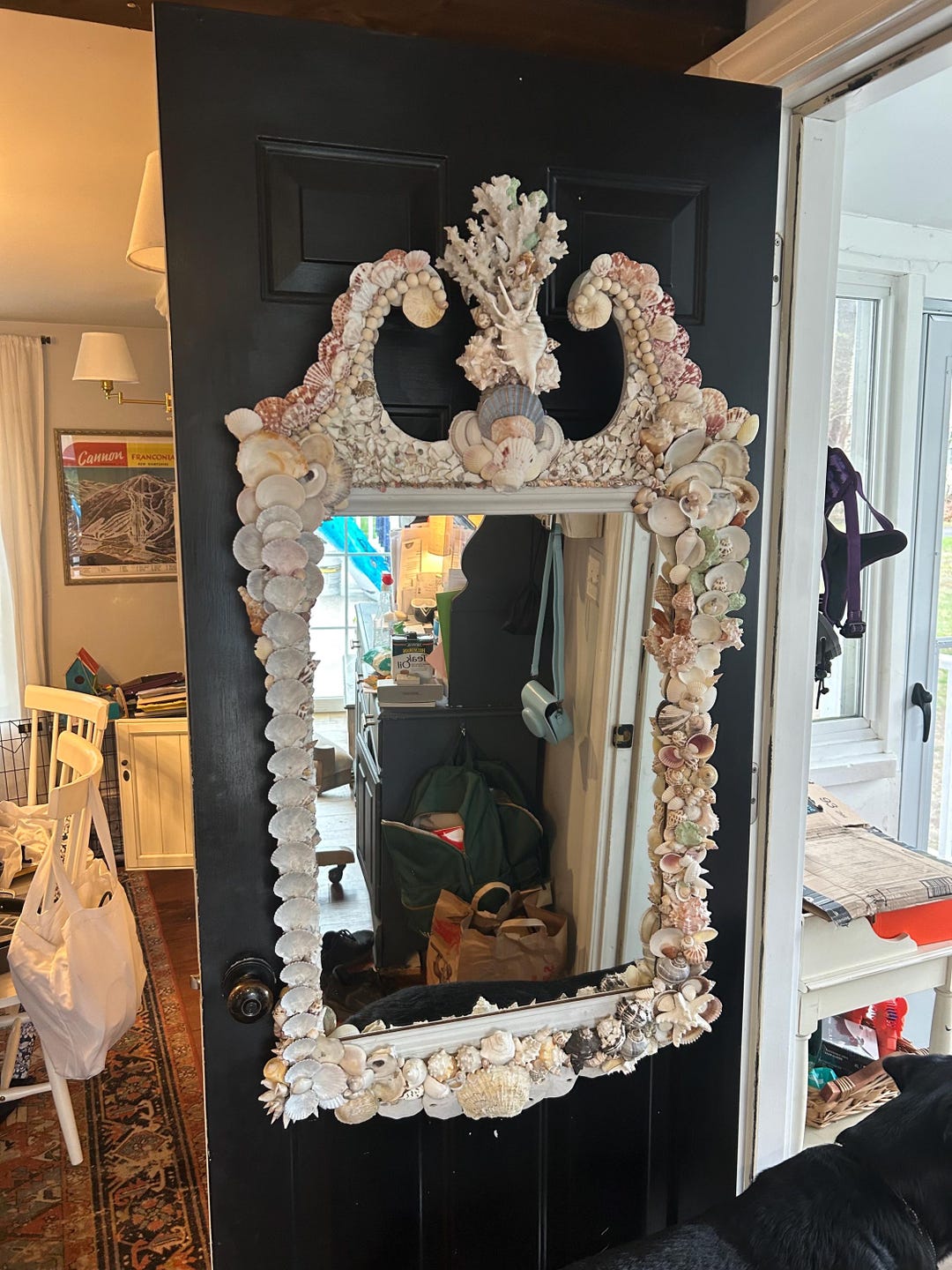 Custom Seashell Mirror - Etsy