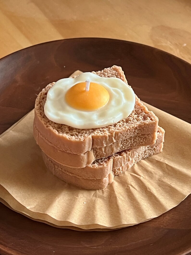 Mini Egg Toastie Bread Stack Handmade Modern Realistic Food - Etsy