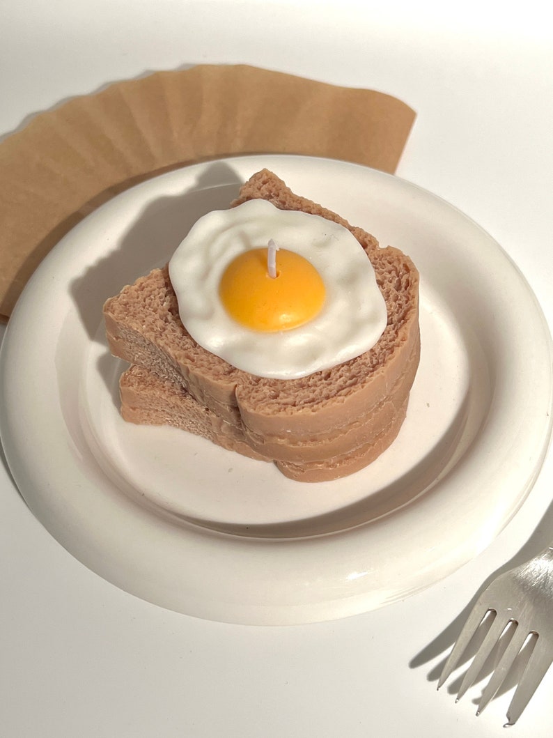 Mini Egg Toastie Bread Stack Handmade Modern Realistic Food - Etsy