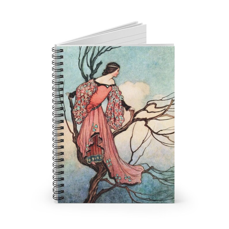 WHIMSICAL PASTEL NOTEBOOK Spiral Notebook Ruled Line: Charming Notebook ...