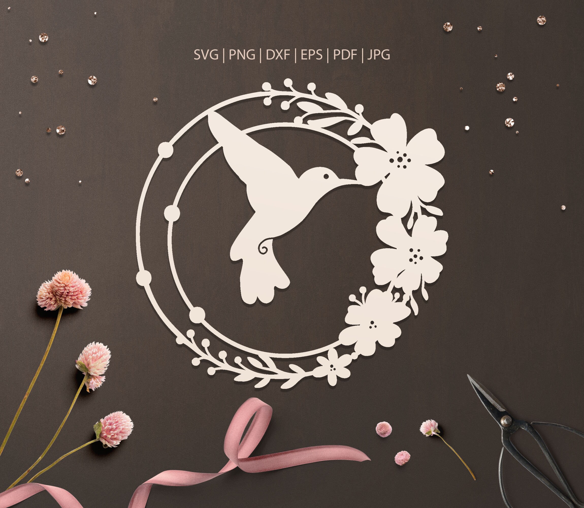 Hummingbird Svg for Cricut Hummingbird Svg Cut File - Etsy