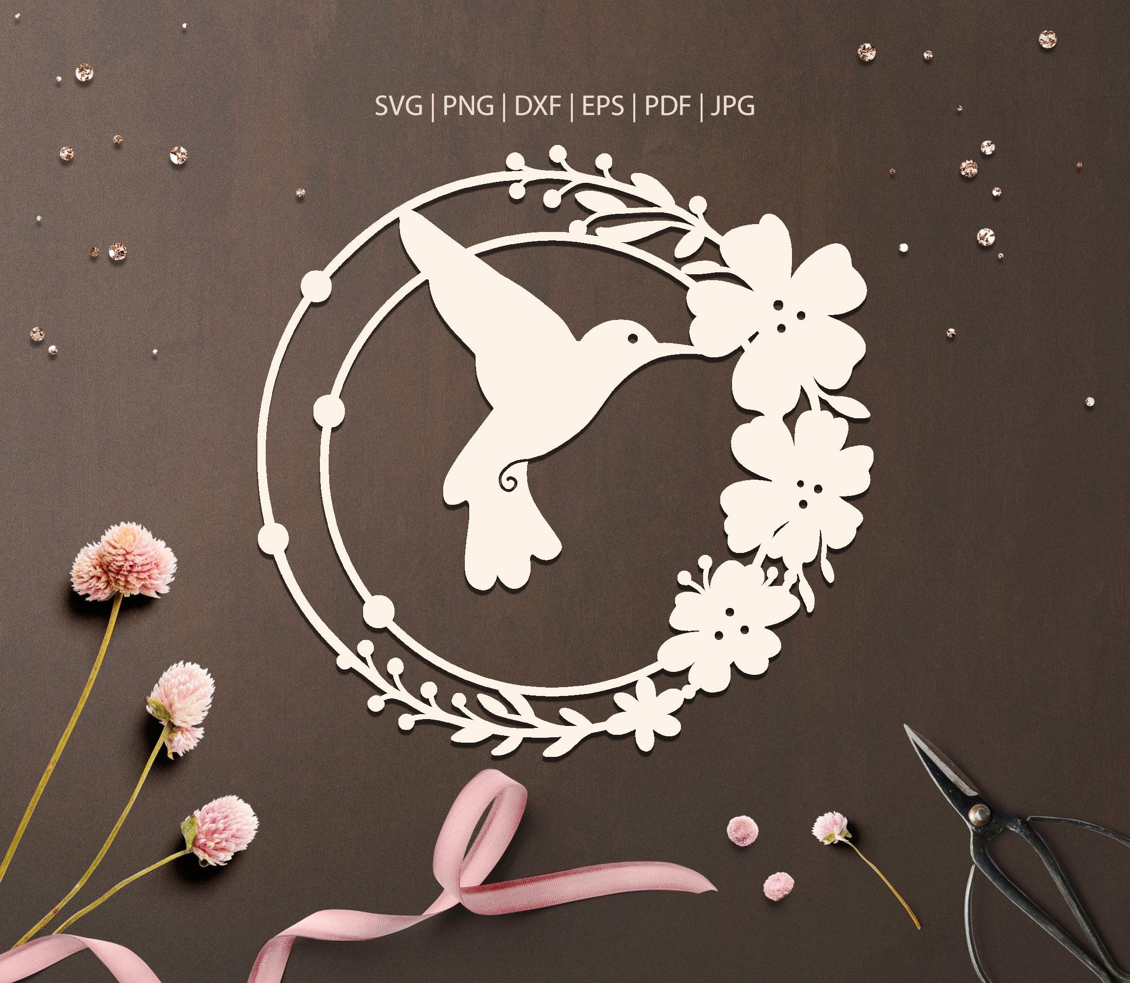 Hummingbird Svg for Cricut, Hummingbird Svg Cut File, Hummingbird ...