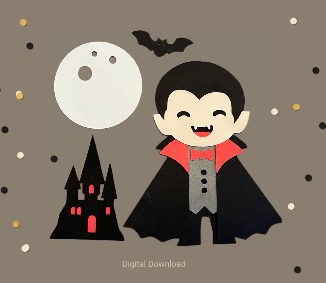 Dracula Svg, Dracula Png, Dracula Clipart, Halloween Svg, Cute ...