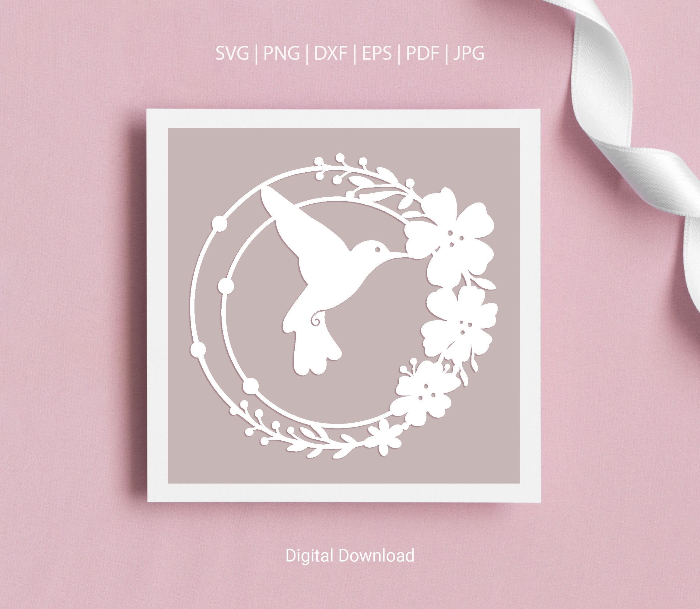 Hummingbird Svg for Cricut, Hummingbird Svg Cut File, Hummingbird ...