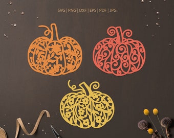 Pumpkin SVG PNG - Etsy