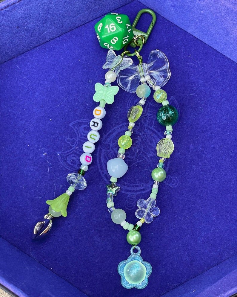 Rogue's Gallery DND Class Keychain Pt. 1 Kawaii TTRPG Inspired Beaded ...