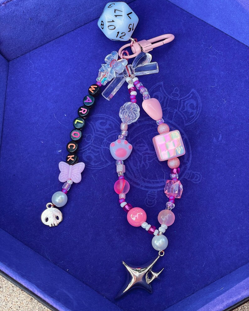 Rogue's Gallery DND Class Keychain Pt. 3 | Kawaii TTRPG Inspired Beaded ...