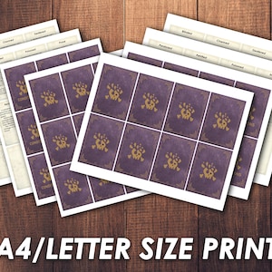 DND 5e Condition Tracker Cards: Status Deck (download and Print) - Etsy