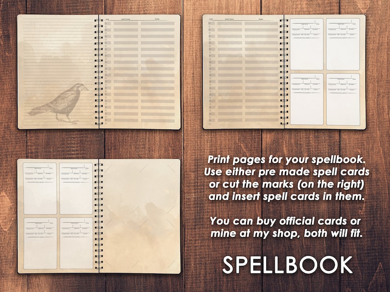 Printable Dnd Character Journal 5e Dnd Character Sheet - Etsy UK