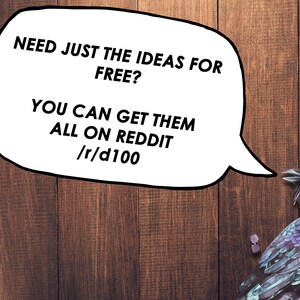 Dnd Game Ideas Dnd Chart Bundle 1000 IDEAS INN TAVERN Dnd - Etsy