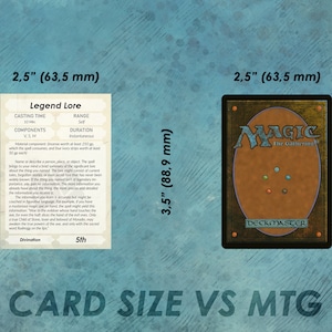 Dnd Spell Cards for Every Class | MEGA SPELLS BUNDLE | D&d Spellbook ...
