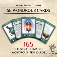 Gems of the Void: Dnd 5e Magic Item Cards Set (digital Download) - Etsy