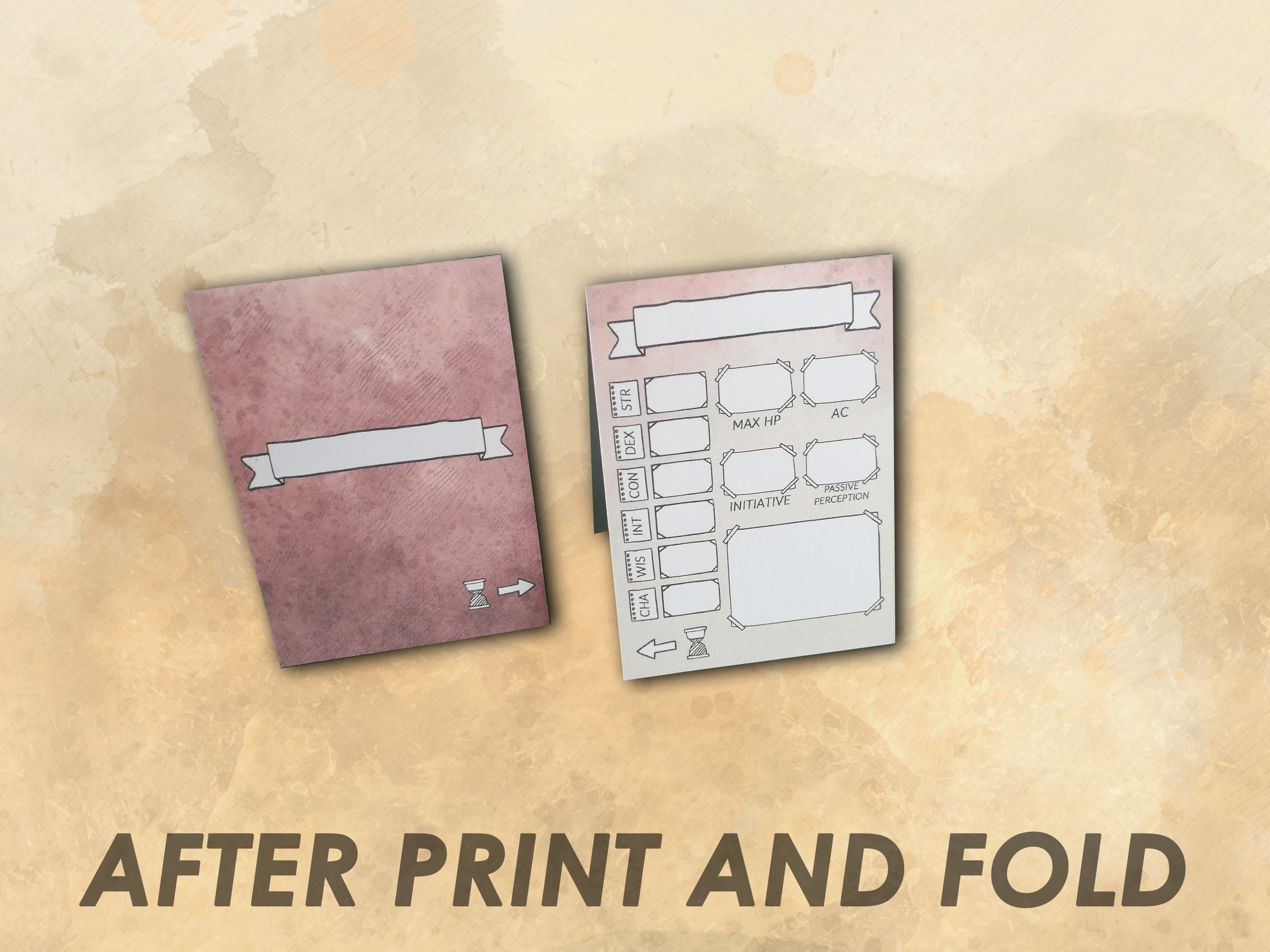 Dnd Initiative Tracker Dnd Dm Screen Accessories Character - Etsy UK