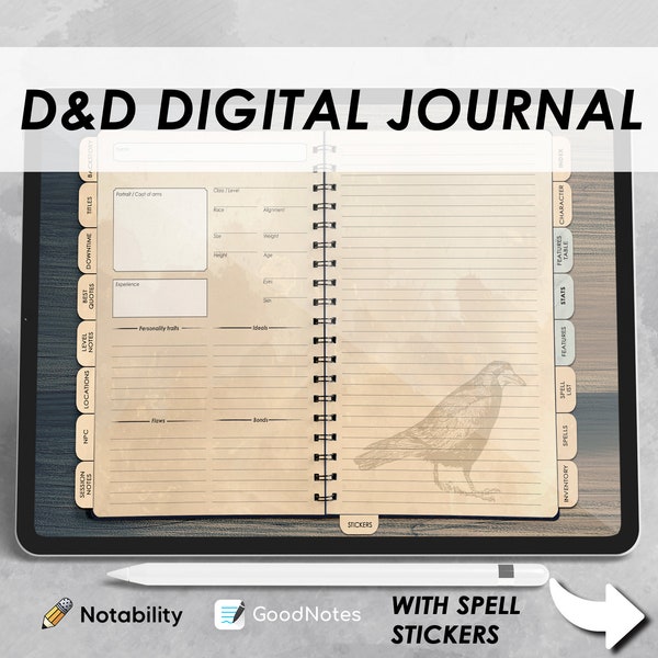 Dnd Journal - Etsy