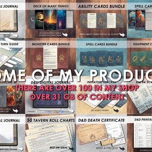Dnd Ultimate Bundle D&D Dungeon Master Bundle Whole Store of Dungeons ...