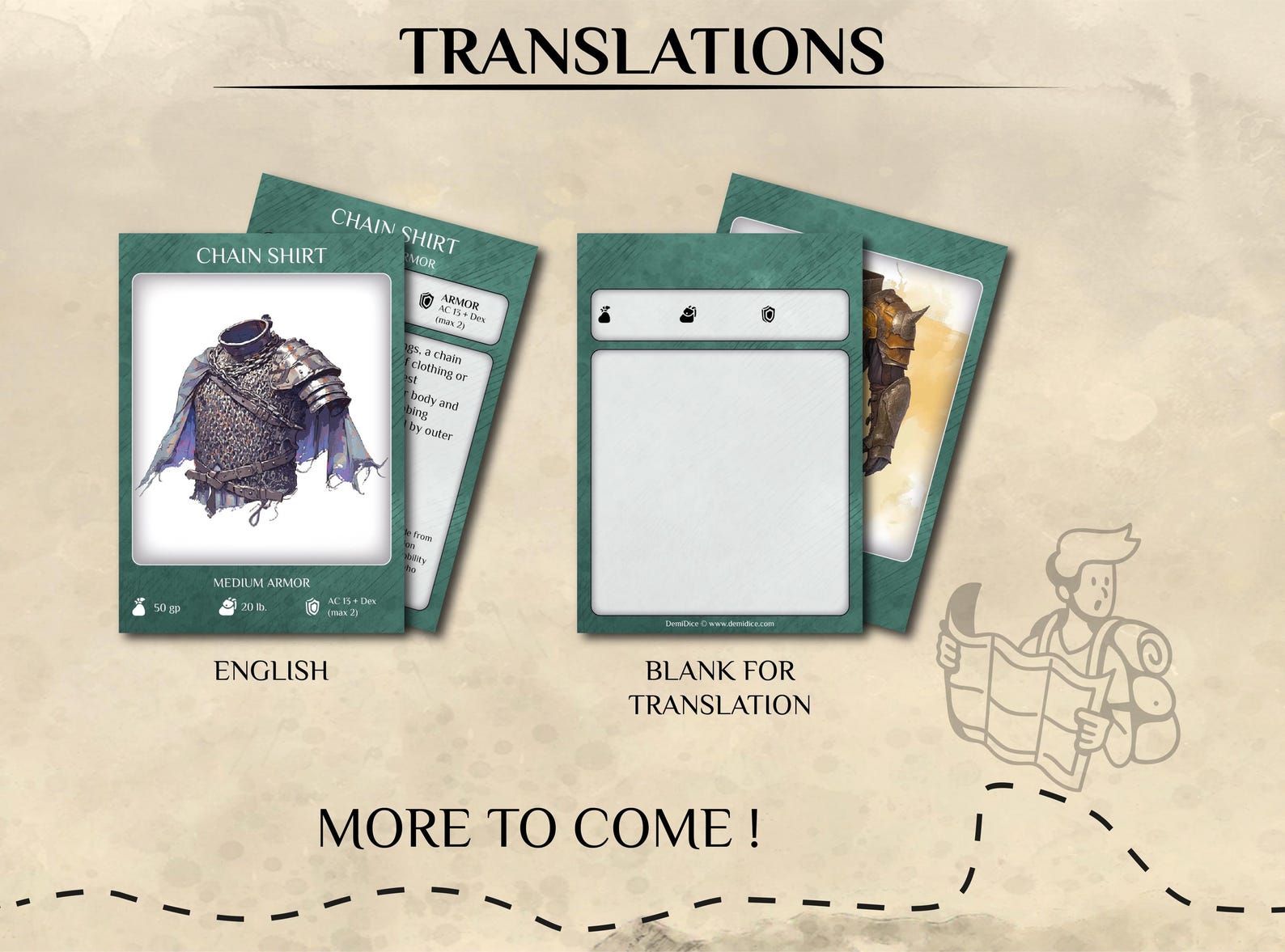 Dnd Item Cards: Armors | 13 Illustrated Item Cards | 5e and 2024 ...