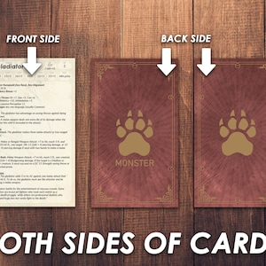 Dnd Monster Cards: CR0-30 Mega Bundle (printable PDF) - Etsy