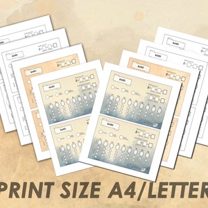 D&D 5e Bard Spell Slot Tracker | Download and Print | Dungeons and ...