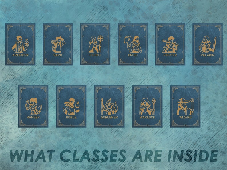 Dnd Spell Cards for Every Class MEGA SPELLS BUNDLE D&d - Etsy UK