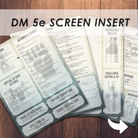 Dm Screen - Etsy