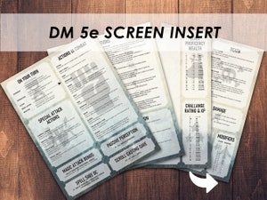 Custom RPG Player Initiative Trackers Clip-on Name Tags for Player ...