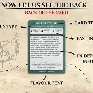 Dnd Potion and Poison Cards | 5E Illustrated Item Cards (PDF) - Etsy