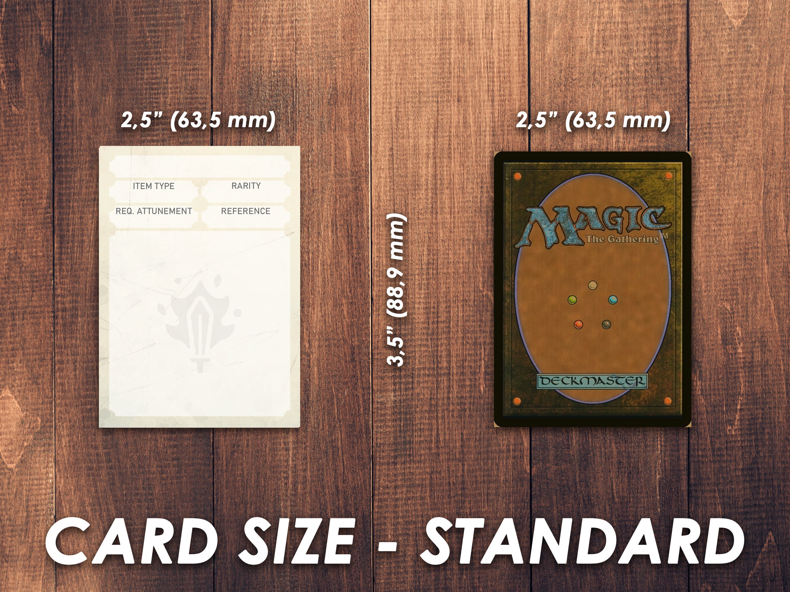 DND Magic Items Cards | Download and Print | Item Card Deck | Dungeons ...