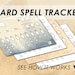 D&D 5e Bard Spell Slot Tracker Download and Print Dungeons and Dragons ...