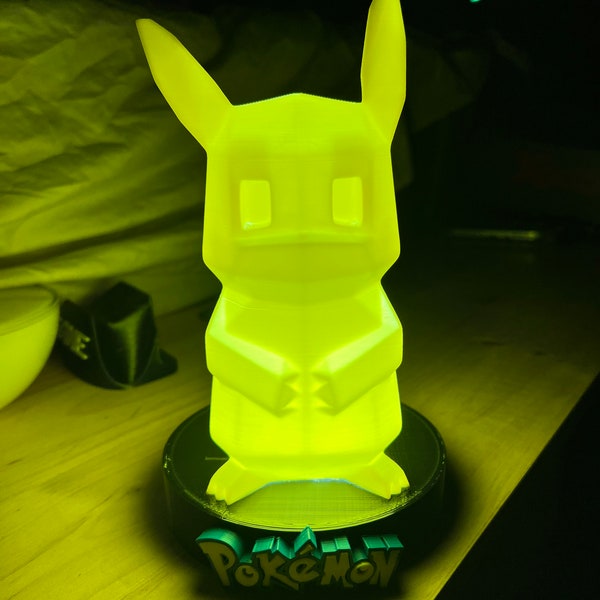 Pikachu Lamp - Etsy