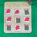 Holiday Tic Tac Toe DIGITAL FILE - Etsy