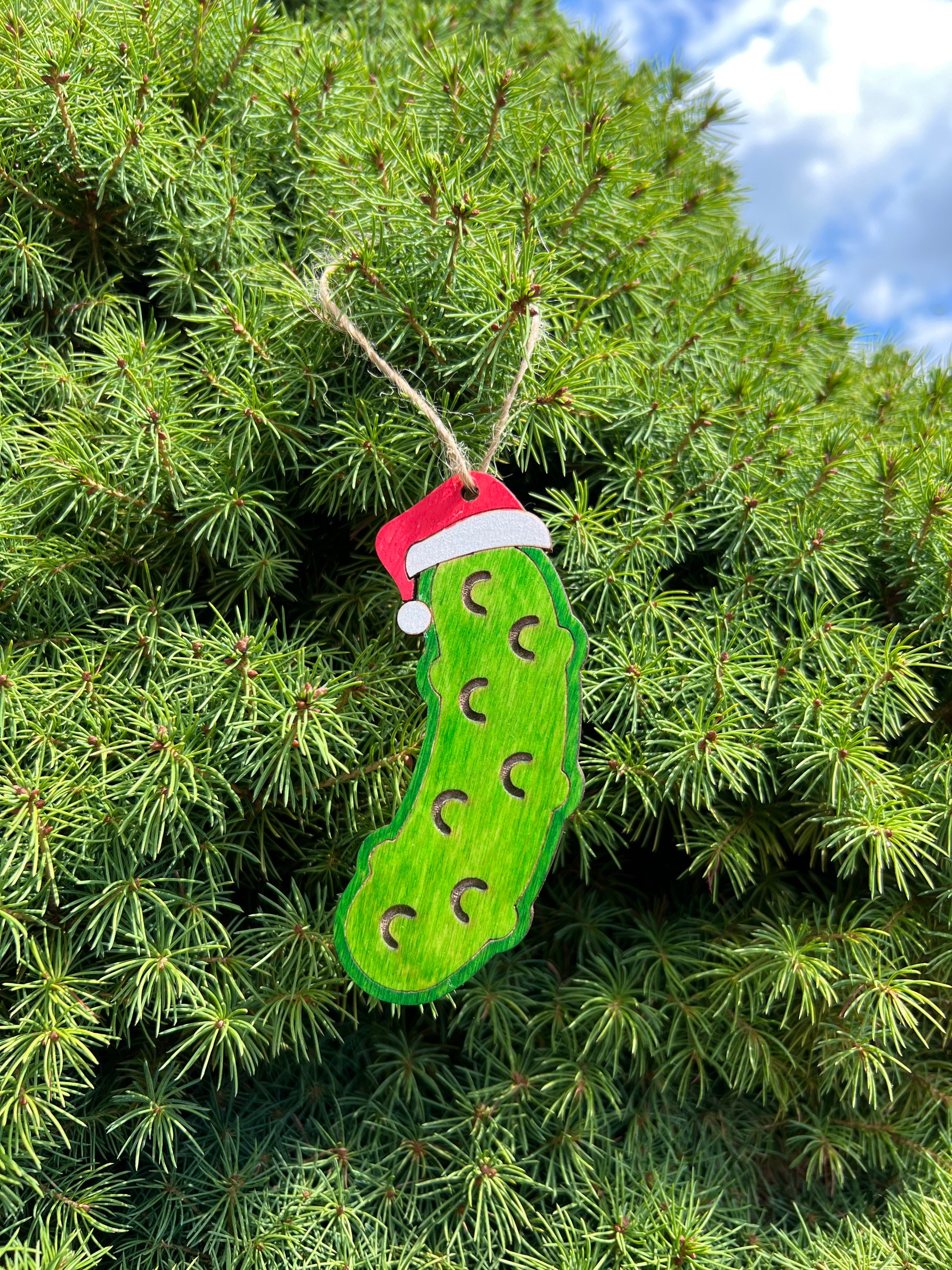 Christmas Pickle Ornament- DIGITAL FILE - Etsy