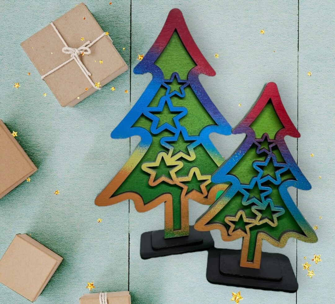 Layered Tree DIGITAL FILE - Etsy