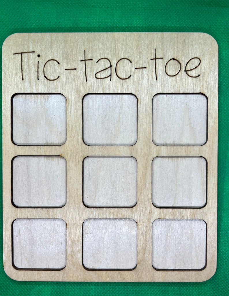 Holiday Tic Tac Toe DIGITAL FILE - Etsy