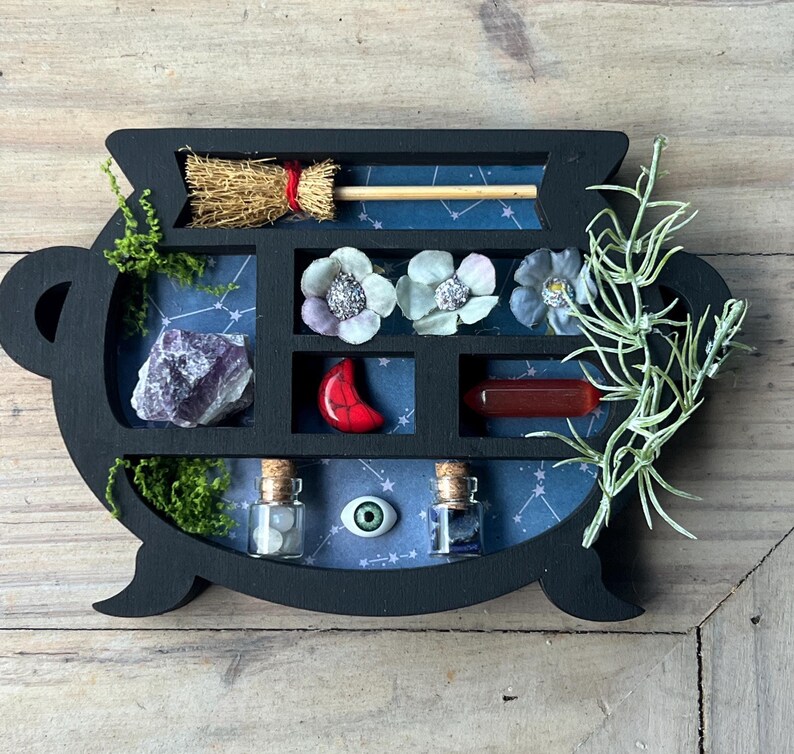 DIGITAL* Mini Cauldron Shelf *FILE - Etsy
