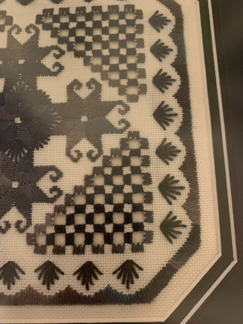 Norwegian Hardanger Embroidery - Etsy