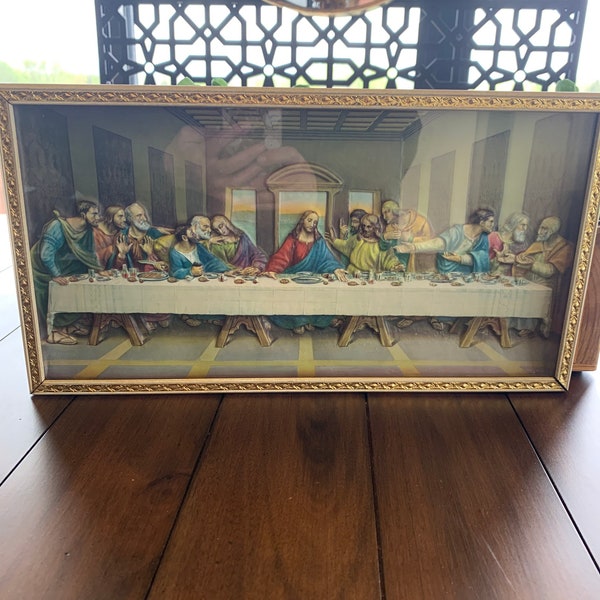 Vintage Last Supper - Etsy