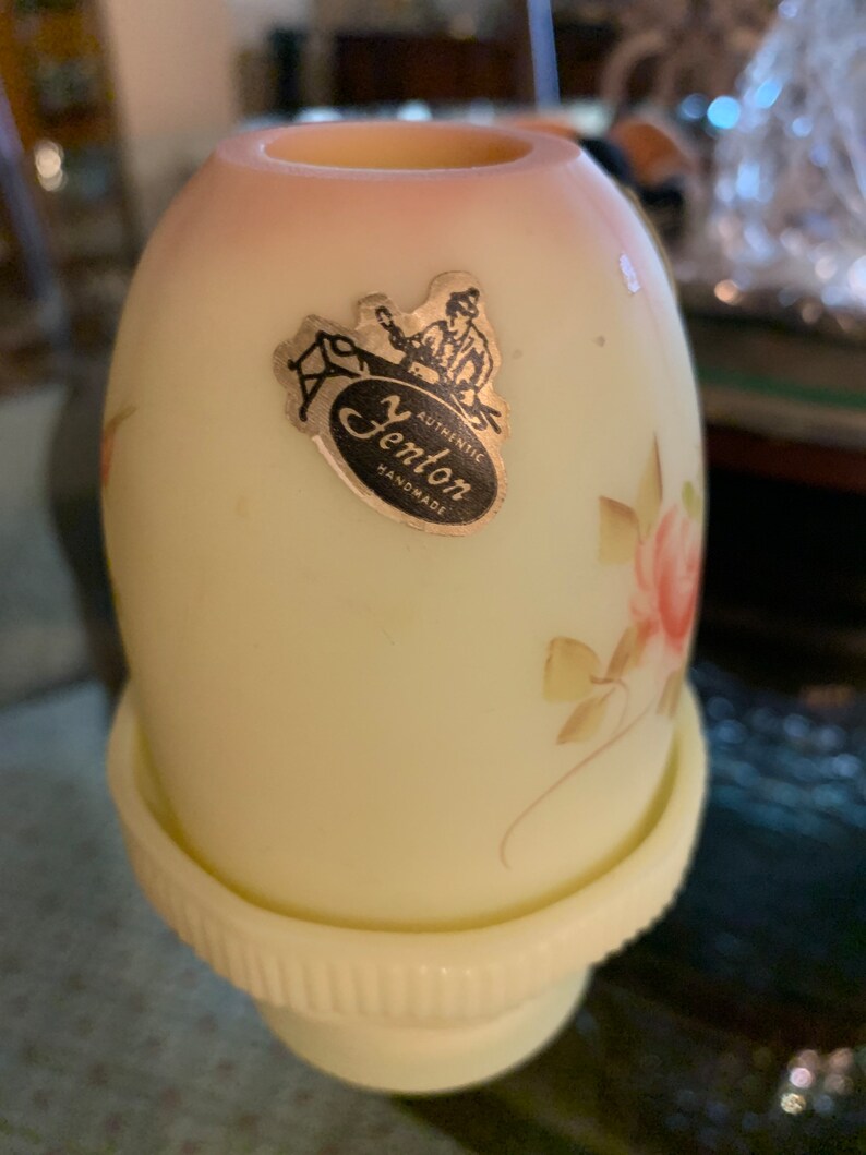 Vintage Fenton Fairy Lamp - Etsy