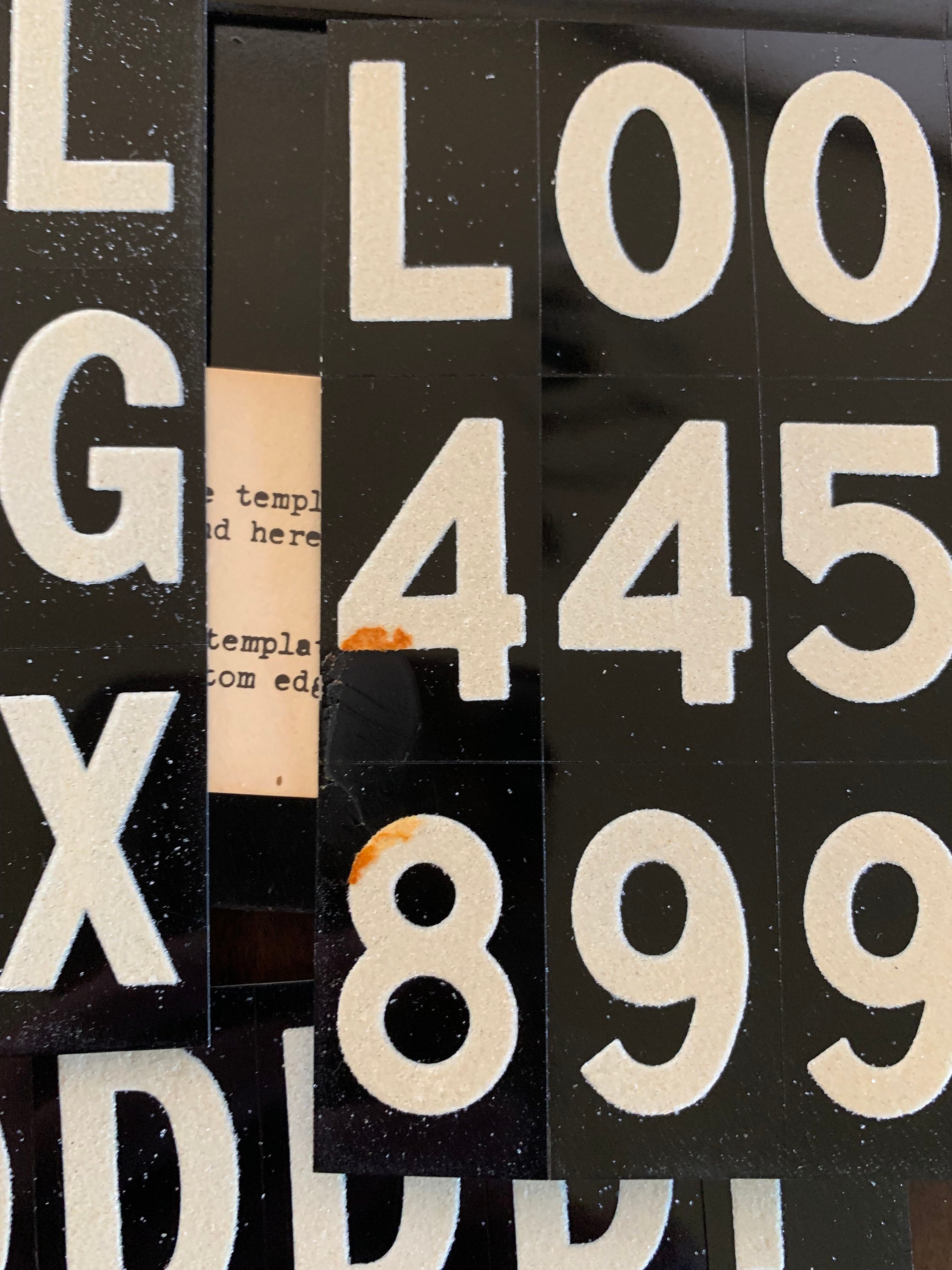 Vintage Wrought Iron Address Sign - Etsy