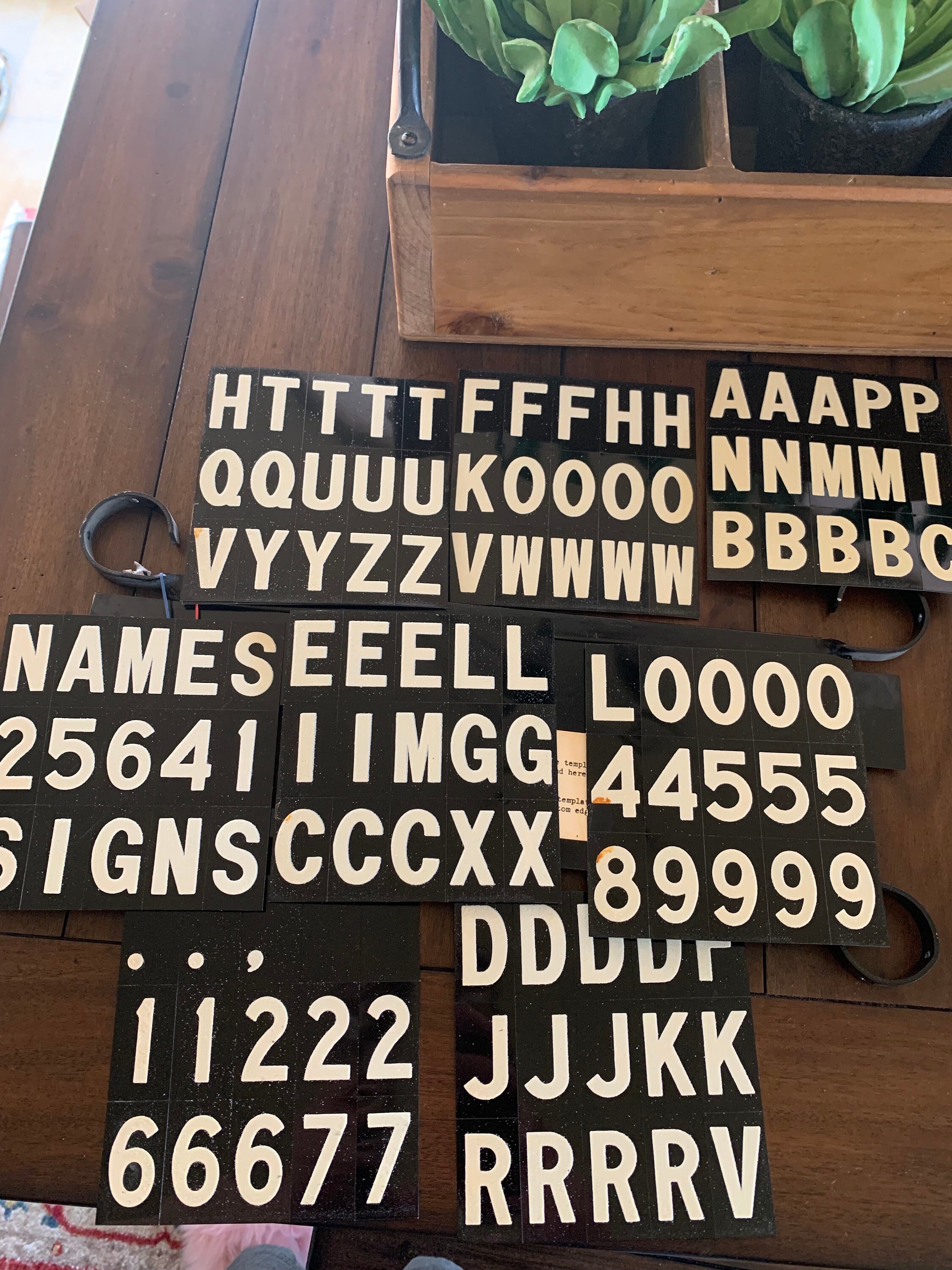 Vintage Wrought Iron Address Sign - Etsy